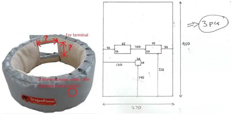High Quality Barrel Heater Insulation Jackets for Injection Molding Machine