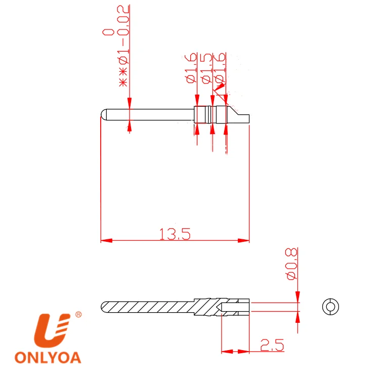 1mm Gold-Plated Male & Female Banana Plug Connectors - OEM | Wholesale