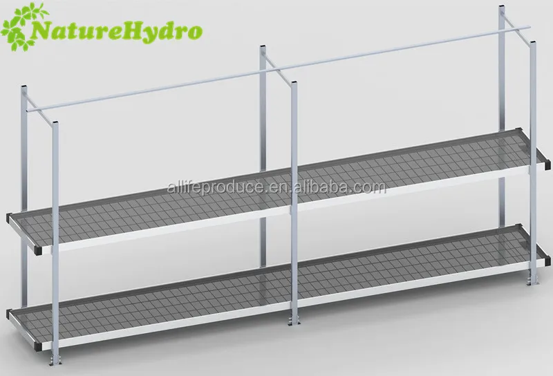 4x8 Rolling Flood Table Hydroponic Flood Table Growing Trays - Buy 4x8 ...