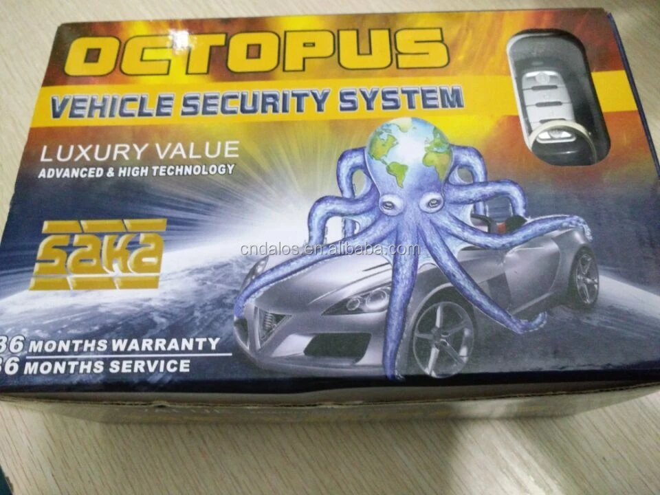Prestige/octopus One Way Car Alarm System With Anti-hijack Functions ...