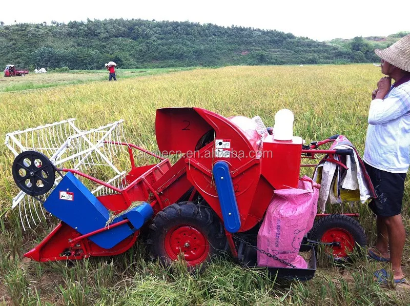 Acme-cosechadora De Trigo Y Arroz Pequeña De Larga Vida,Motor Diésel ...