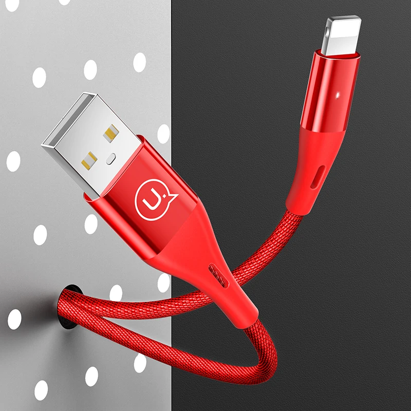 ph&co | PC Depot. USAMS U4 BRAIDED IPHONE IOS CABLE 0.25M