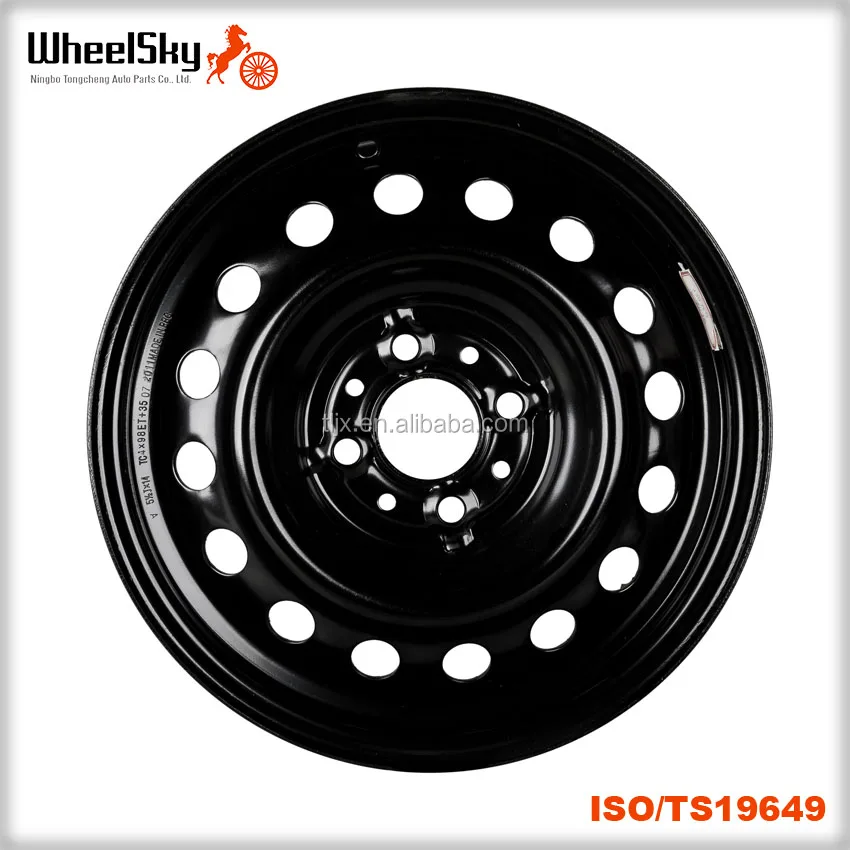 14x5.5 4x98 Black Steel Wheel Rim For Passenger Car - Buy Steel Wheel ...