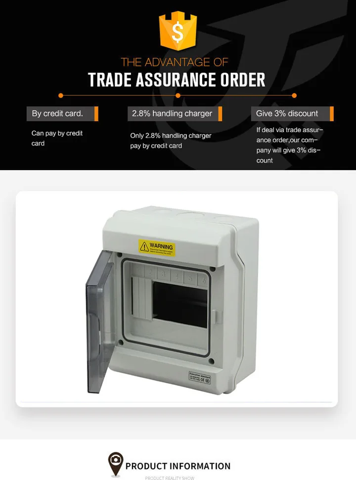 Gbd-6way Indoor 6way 8way 12 Way 24 Way 36way Electrical Distribution ...