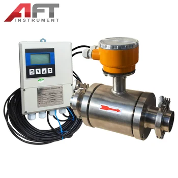 Tri Clamp Type Sanitary Electromagnetic Flow Meter - Buy Flow Meter,Tri ...