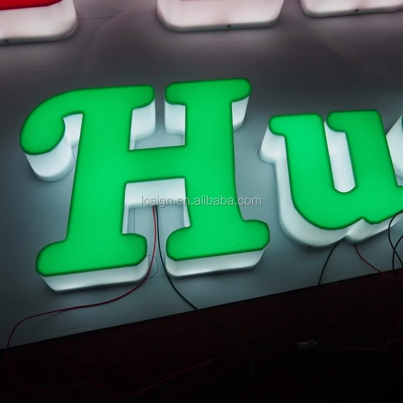 Hot Sale Custom Led Acrylic Luminous Character/signage/letter - Buy ...