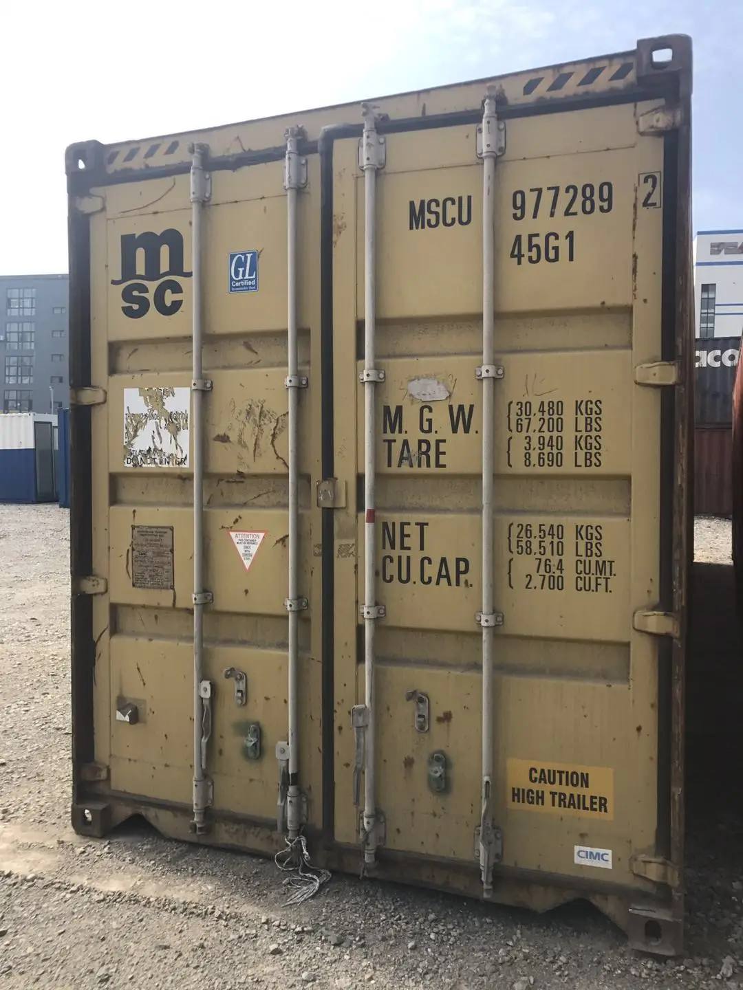 40hq Second Hand Items Iso Standard Used Container Price - Buy 40hq ...