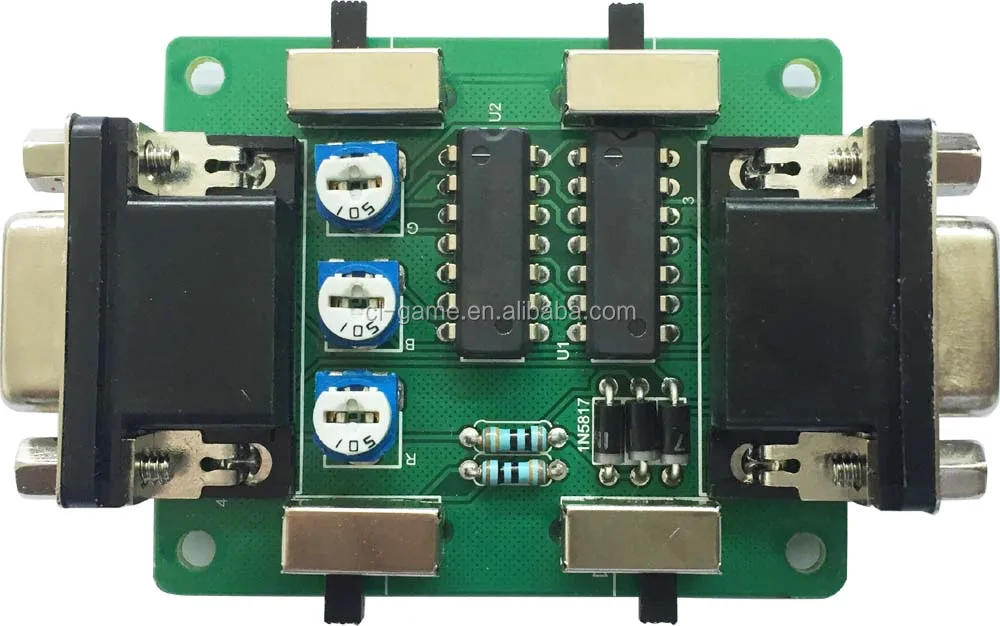 Pc To Jamma Kit With Usb Pc Home Arcade Coin Game Console Dual ...