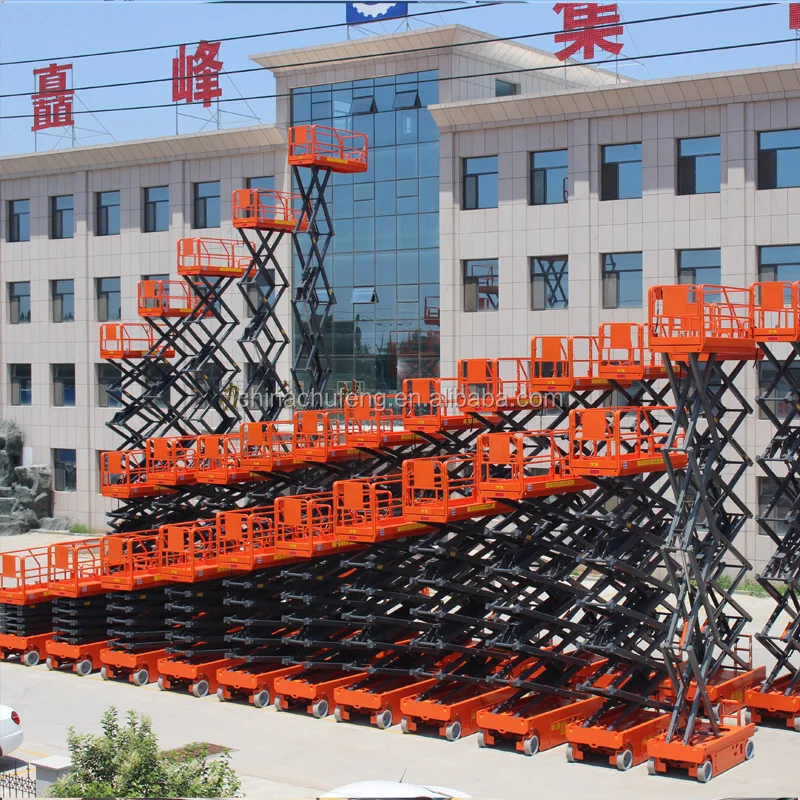 Hydraulic Scissor Lift Outdoor Scissor Lift Platform Hydraulic Aerial ...