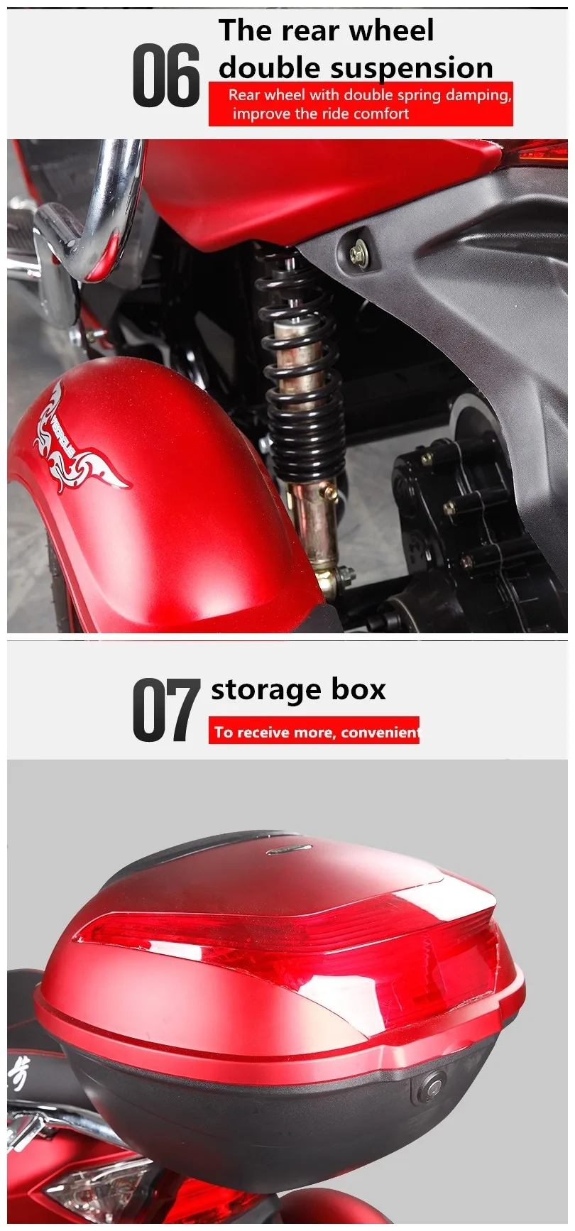 Motorcycle Truck 3-wheel Tricycle/enclosed 3 Wheel Electric Car Adult ...