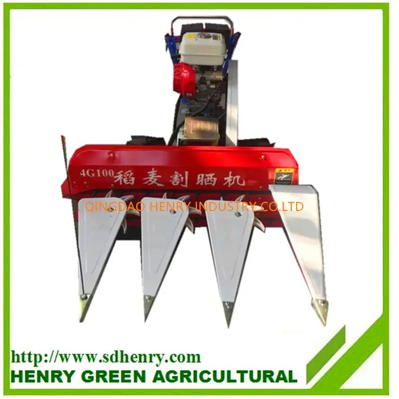 Grass Reaper Machine - Efficient Mini Harvester for Wheat