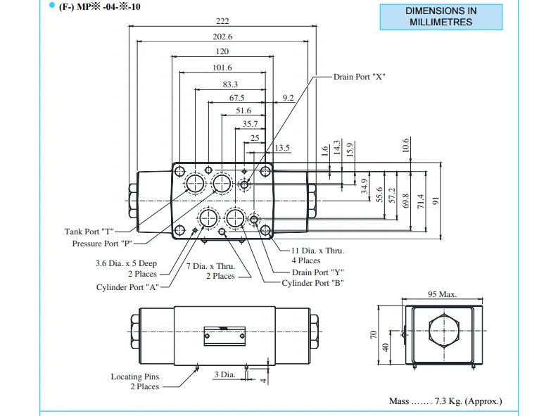 Yuken Mp Of Mpa-01,Mpb-01,Mpw-01,Mpa-03,Mpb-03,Mpw-03,Mpa-04,Mpb-04,Mpw ...