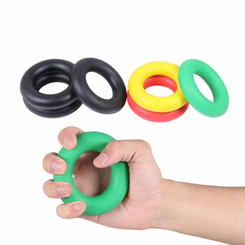 10cm Durable Silicone Hand Gripper Round Shape Hand Grips Ring Wrist ...