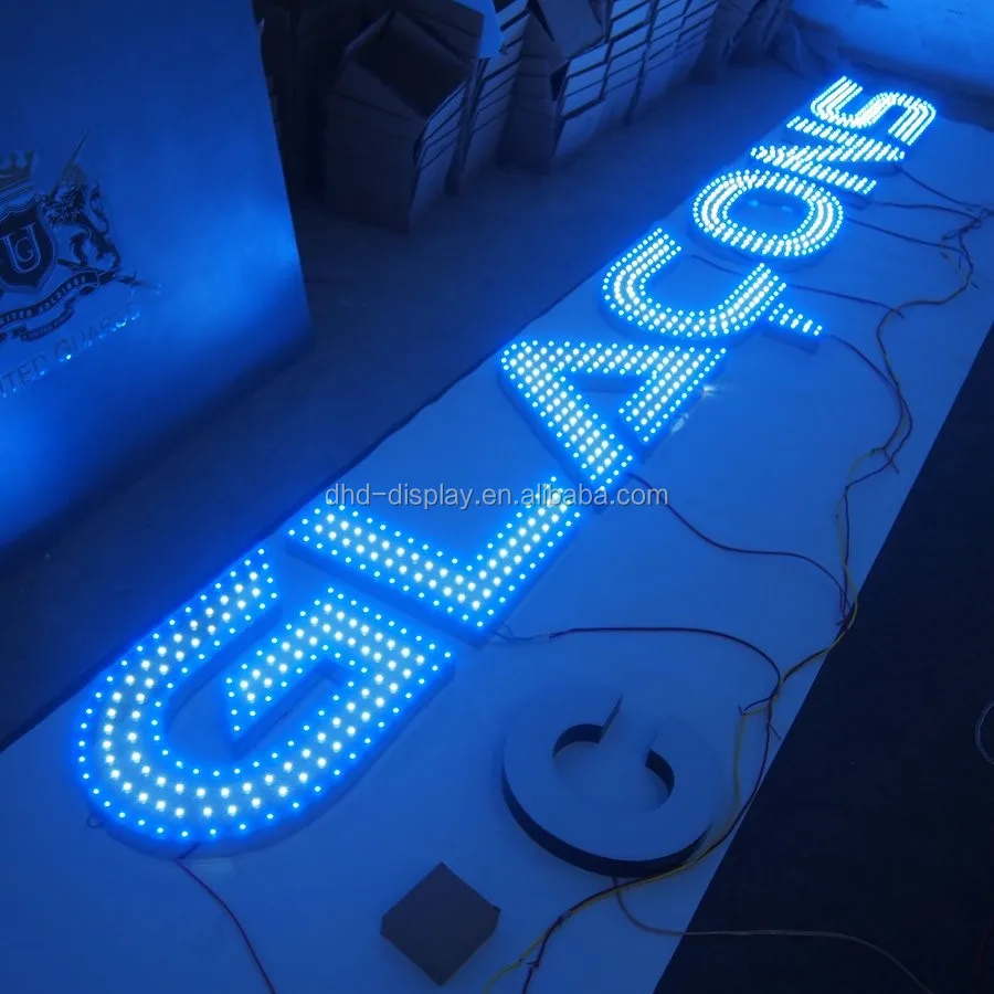 Round Pixel Led 12mm Diffused Rgb Led Neon Channel Letter For Signs ...