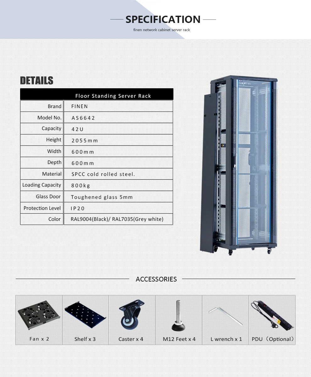 FINEN Server Racks - Reliable and Secure Storage Solutions