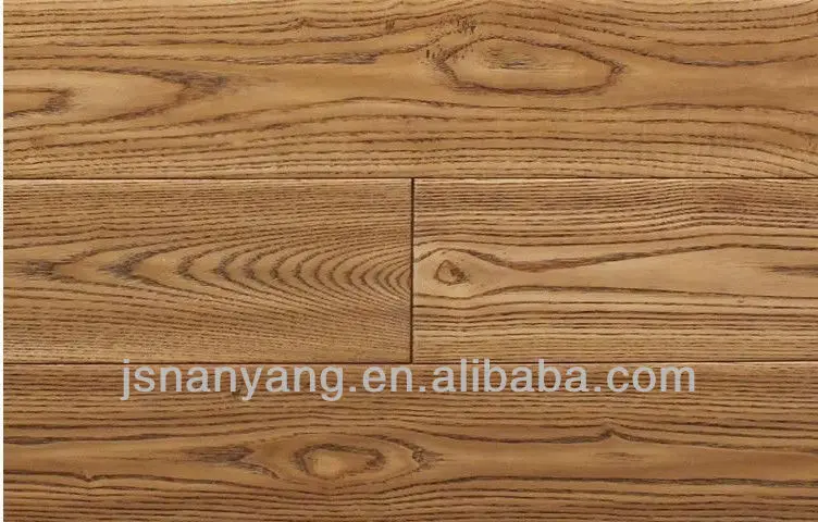 Natural Lacquered Ash Multi-layer Parquet Solid Wood Flooring - Buy ...