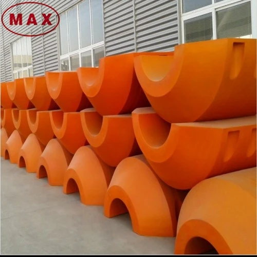 Orange Color Pu Foam Filled Pipe Floats,Plastic Floating Foam Pipe Buoy ...