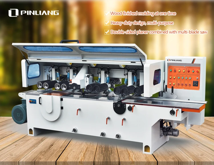 2 Double Side Planer With Multiple Blade Rip Saw Double-sided Planer ...