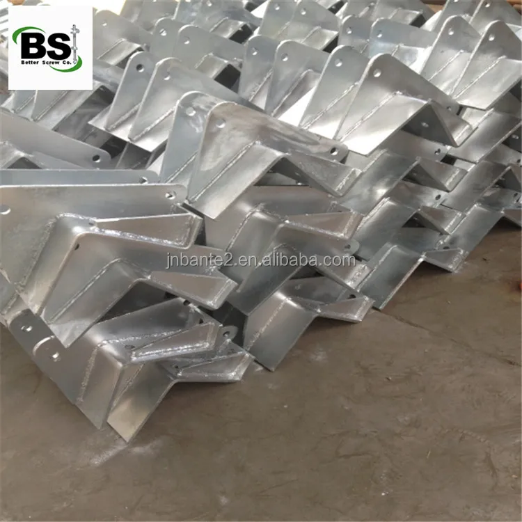 6" X 6" U Shape Bracket - Buy Foundation Brackets,Helical Brackets ...