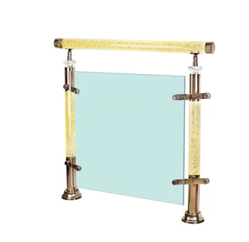 Acrylic Stair Railing For House Decoration Handrail Clear Crystal - Buy ...