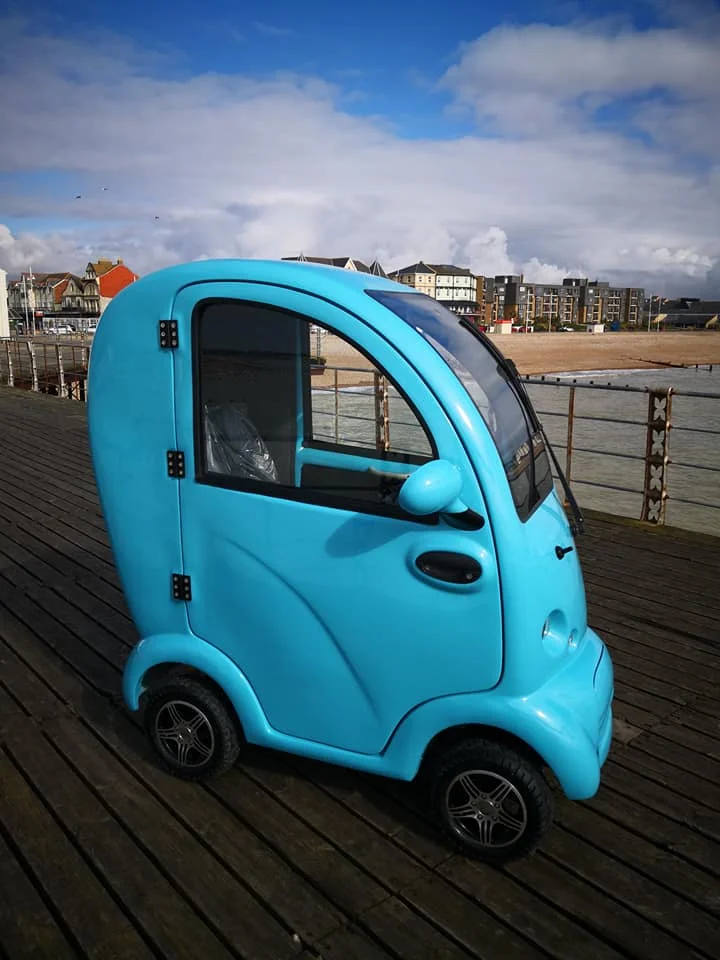 Fully Enclosed Electric Cabin Mobility Scooter - Buy Scooter With Cabin ...