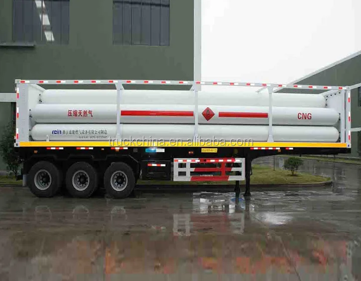 Best Selling Container CNG Tank Truck Price CNG Semi Trailer