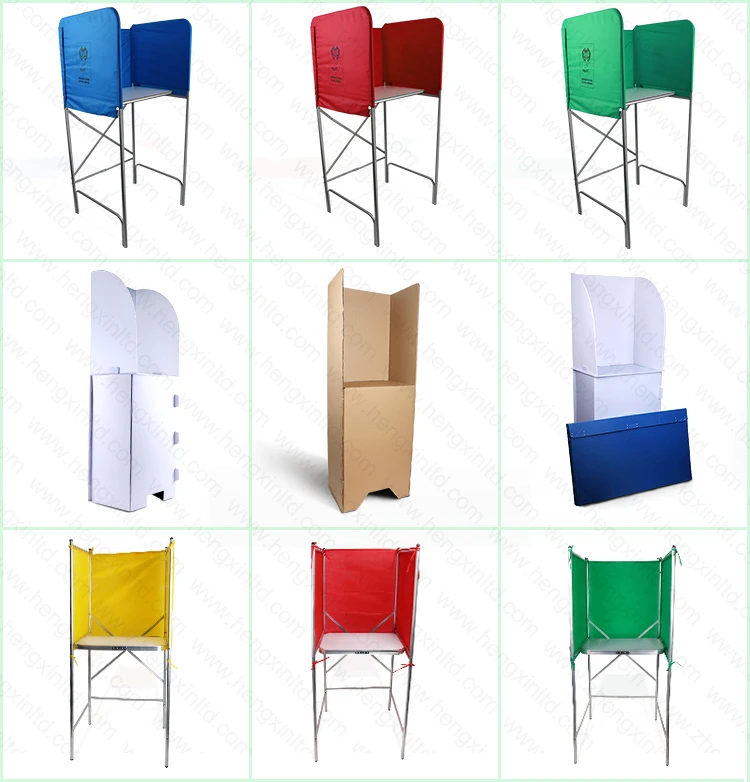 Iso Alloy Portable Tall Folding Table/polling Station/voting Booths For ...