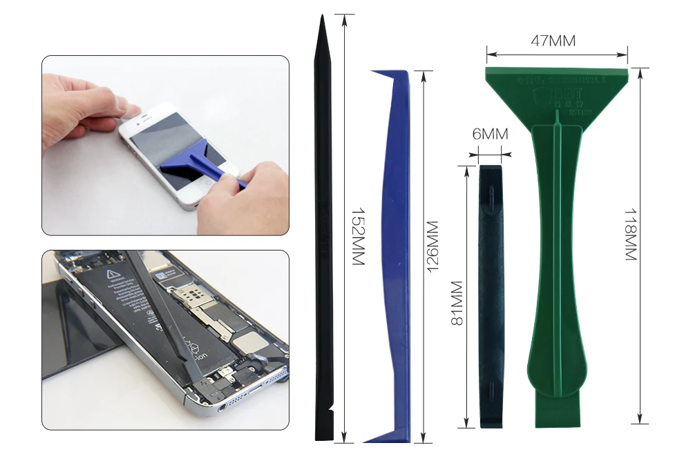 Bst-288 12pcs Mobile Phone Repair Tools Kit Spudger Pry Opening Tool ...