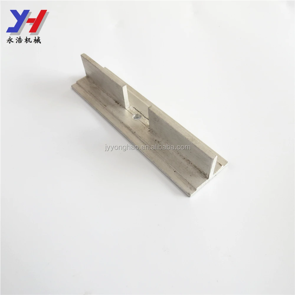 Customize Design Extruded Aluminum Rail Base Plate - Buy Extruded ...