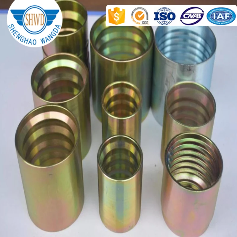 Manufacturer Hydraulic Ferrule and Fittings for SAE 100R1 /1sn/2sn/4sh ...