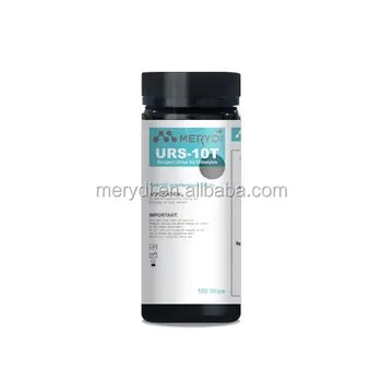 Urs-10t Urinalysis Reagent Test Paper 10 Parameters Urine Test Strips ...