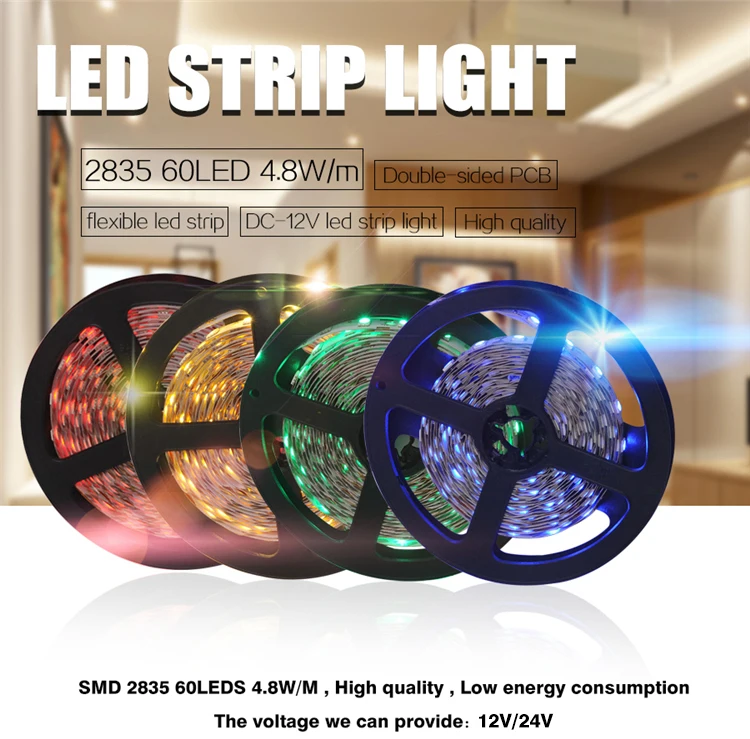 High Quality Single Color Rgb Led Stripe 12v Waterproof Emitting Red ...