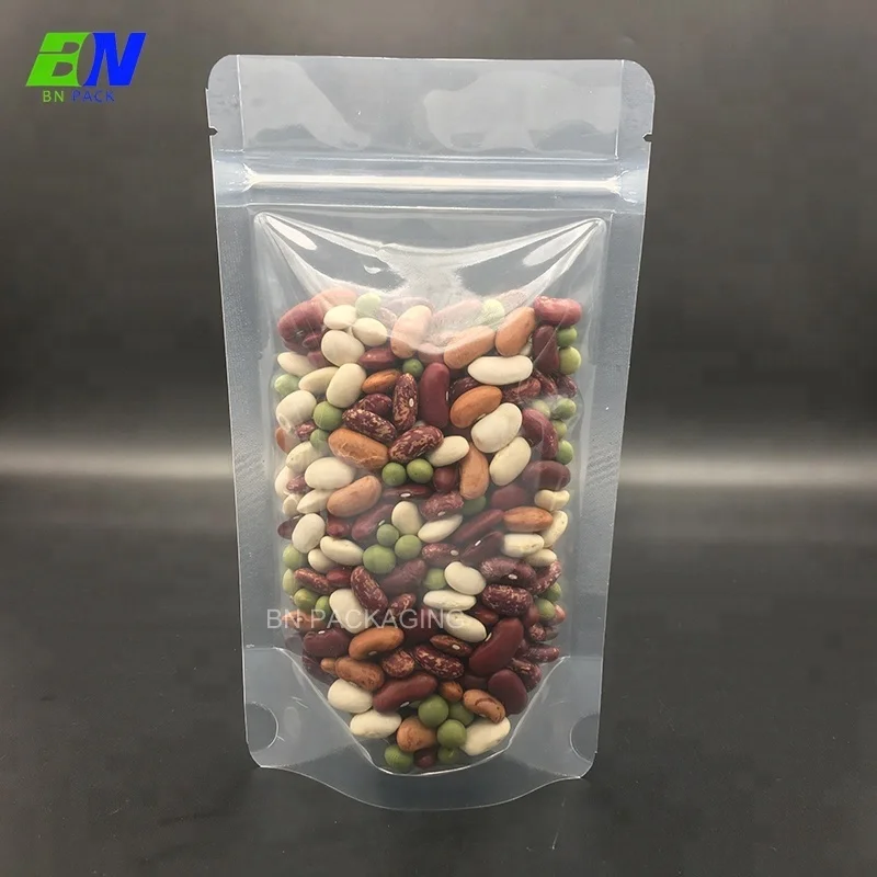 100g Plastic Clear Stand Up Pouch Bags For Tea Powder Spice - Buy ...