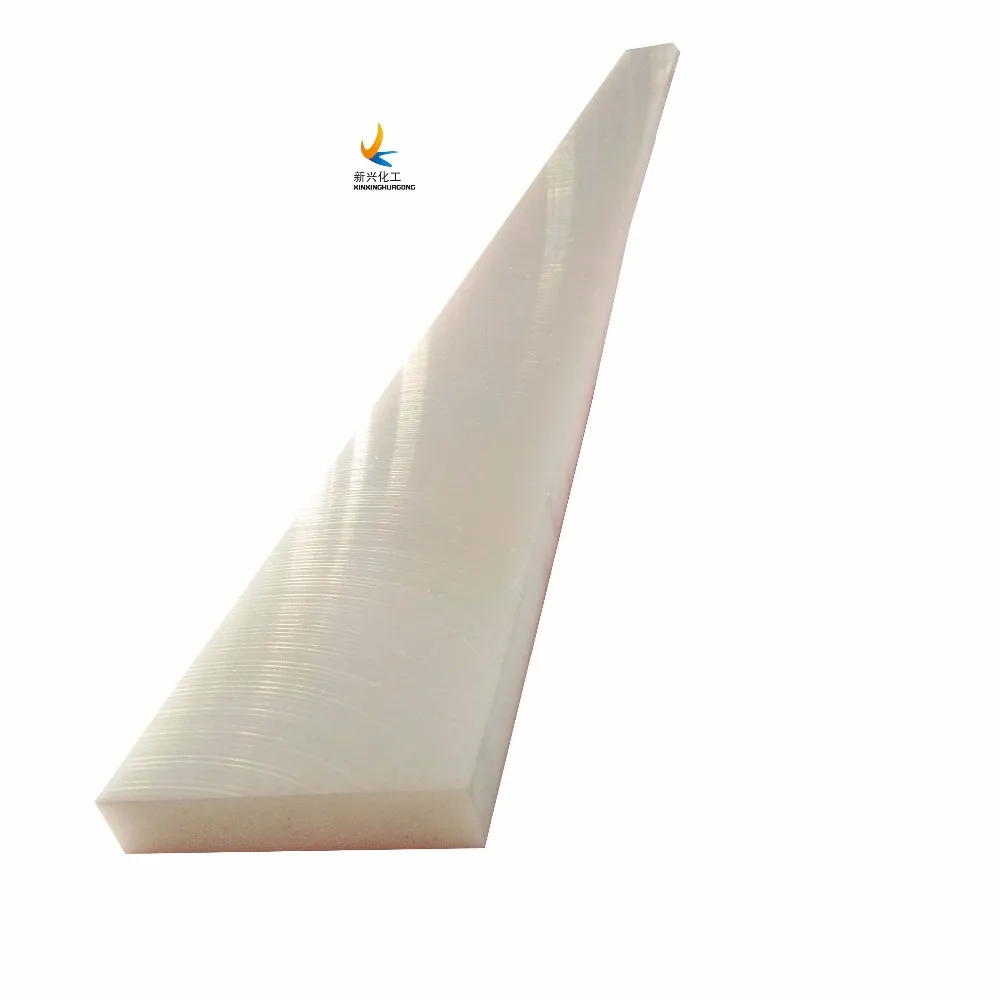 1 Inch Flat White HDPE UHMWPE Strips - Durable & Versatile