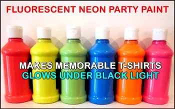 Fluorescent Black Light Acrylic Paint - Buy Glow Black Light ...