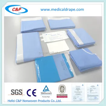 Disposable Oem Universal Surgical Drape Pack/set For General Surgery ...