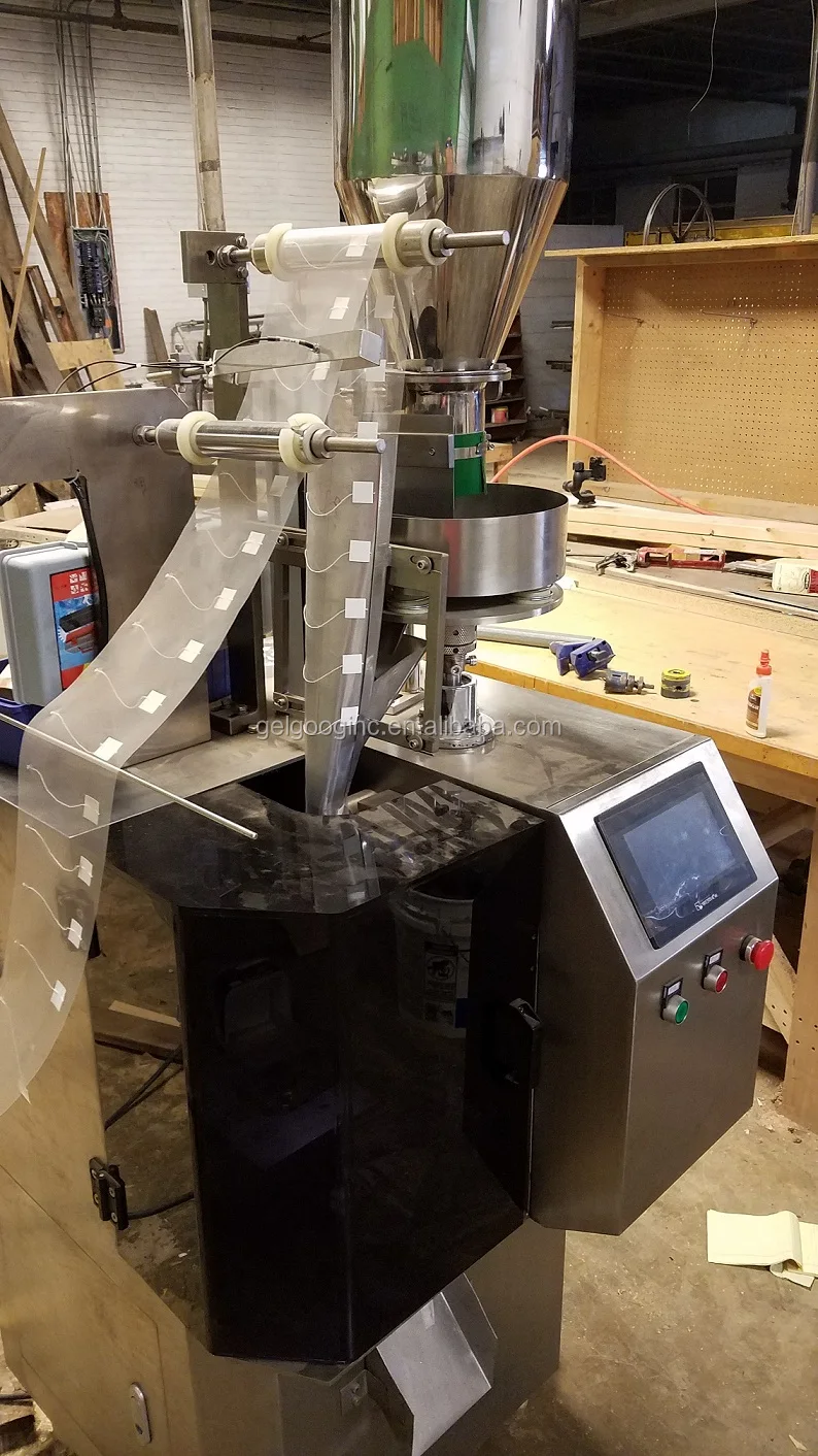 Automatic Chinese Nylon Small Pyramide Sachet Herbal Tea Pouch Filling ...