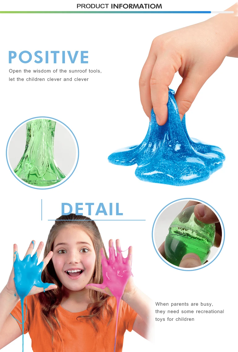 Educactional Magic Colorful Diy Modeling Play Dough Toy Clay Fluffy ...