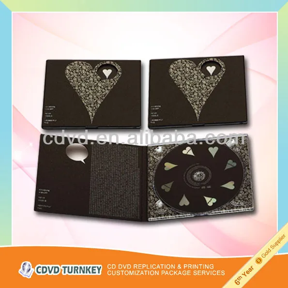 4 Panel & 6 Panel Cd Dvd Hard Board Digibook And Digipak Album Book ...