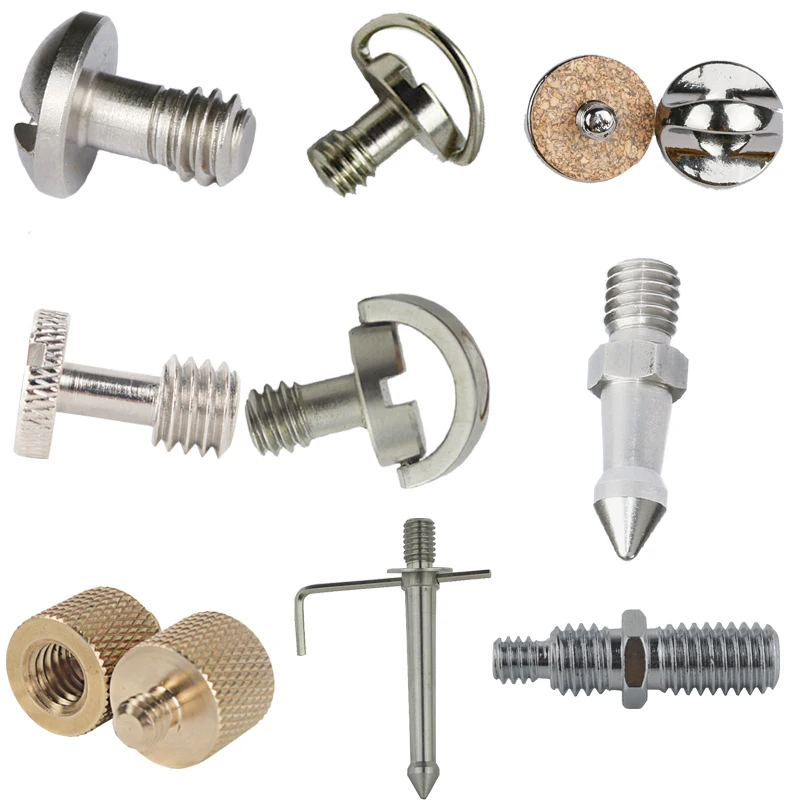 Wholesale 1/4" 3/8''camera Mounting Screw D Ring Dslr Camera Tripod ...