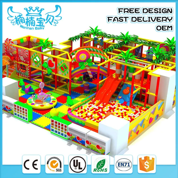 Children Indoor Soft Play Area Playground Soft Play Equipment,Colorful ...