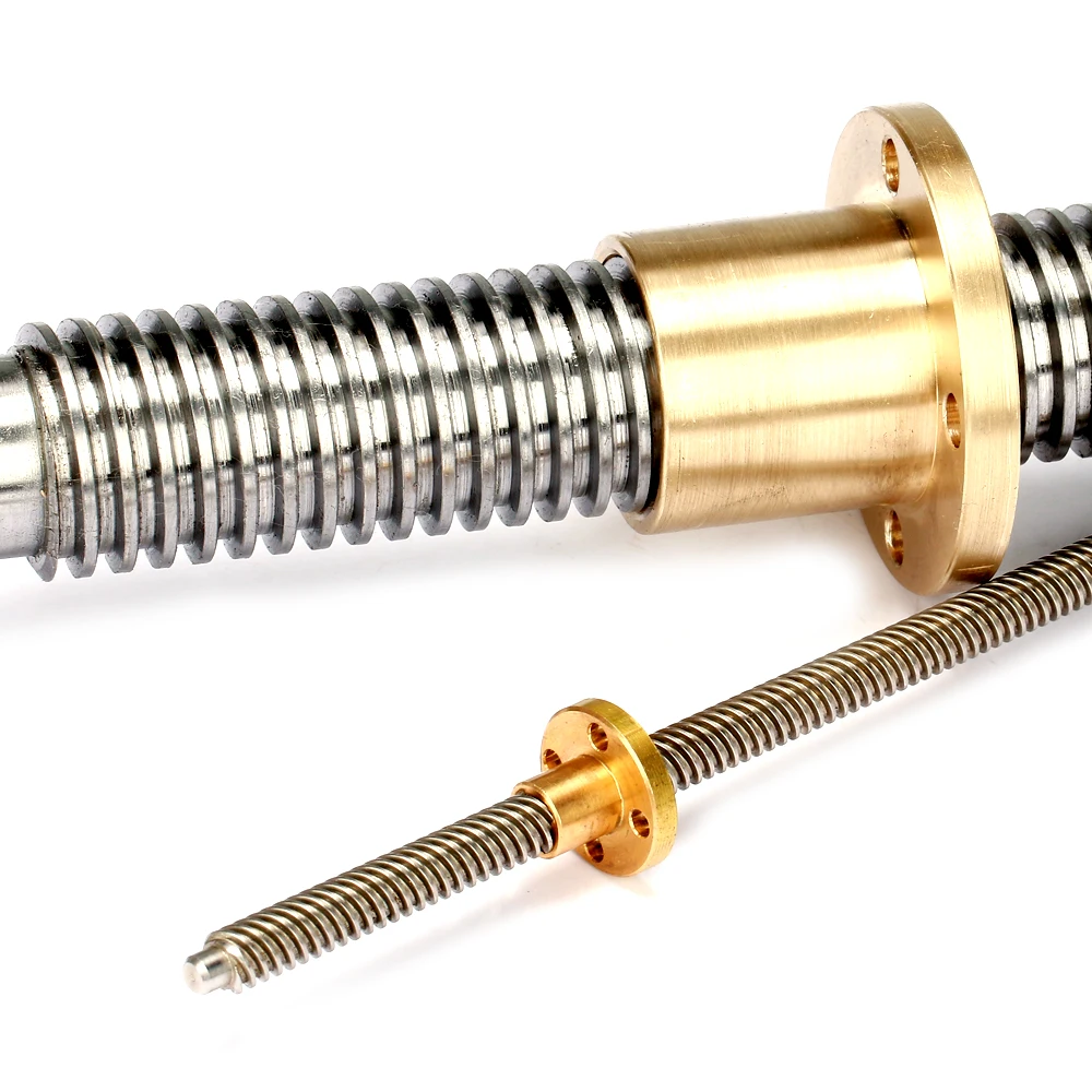 Custom Length 30mm Diameter 6mm Lead Tr30*6 Lead Screw - Buy Lead Screw ...