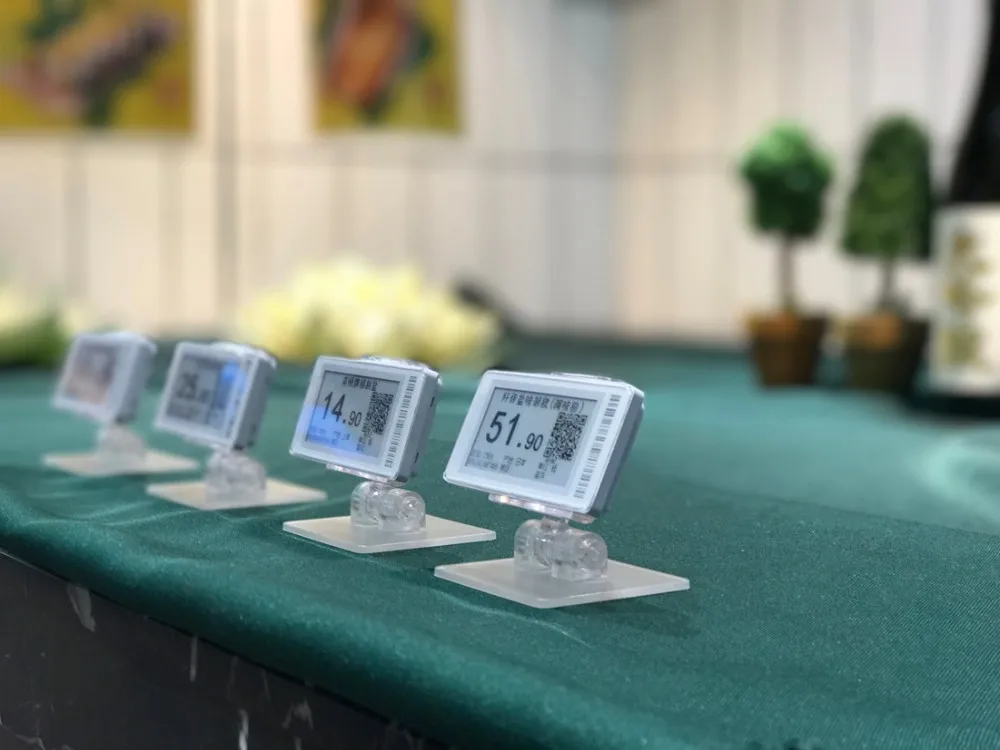 Table Stand Price Tag Holder for ESL Patented - Meethope