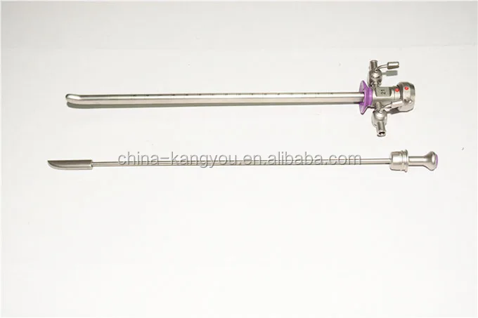 Urology Cystoscope Set,Sheath With Obturator,Flexible Forceps,Endoscope ...