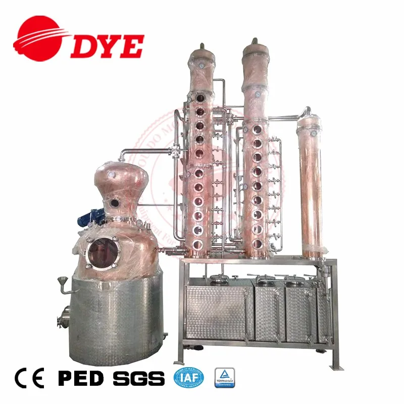 Alcohol Distillation Distilling System Fractional Distilling Column ...