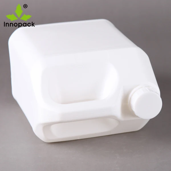 4L Square HDPE Plastic Container - Durable & Versatile