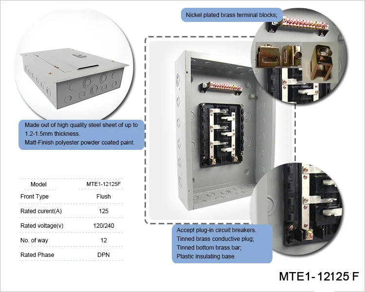 Industrial Flush Mounted Low Voltage Waterproof 12 Way Outdoor Electric ...