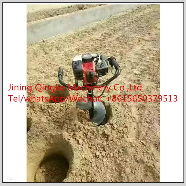 Hand Post Hole Digger/tree Planting Digging Machine/earth Auger - Buy ...