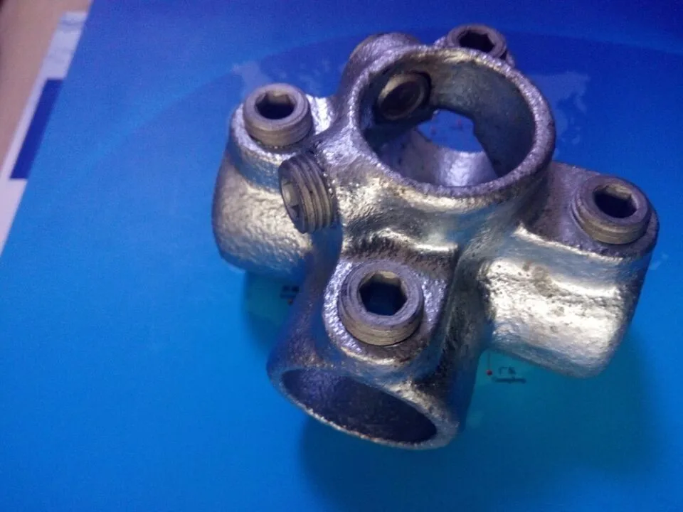 Galvanized Pipe Clamp Fittings Key Clamps Handrail Fittings - Buy Pipe ...