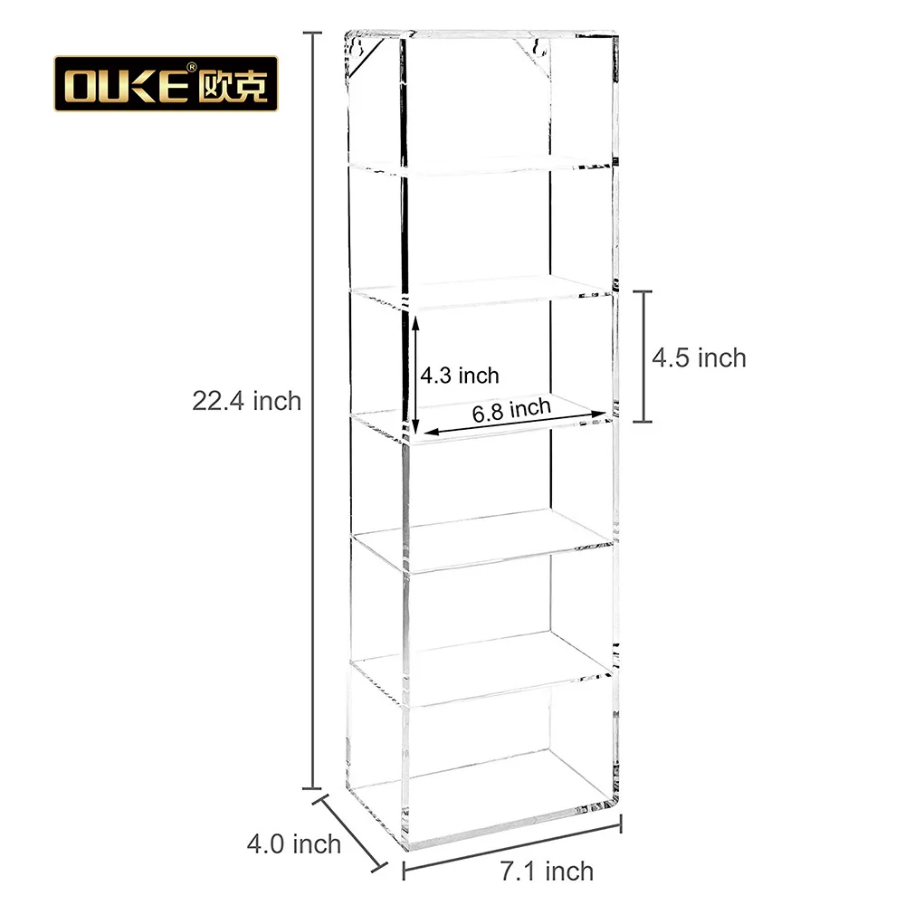 Modern Clear Acrylic Wall Mounted Storage Sunglass Rack Display - Buy ...
